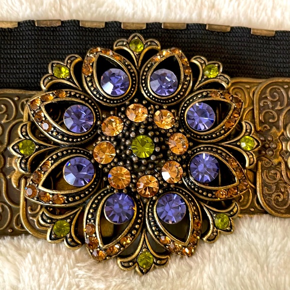 Accessories | Vintage Jeweled Belt | Poshmark